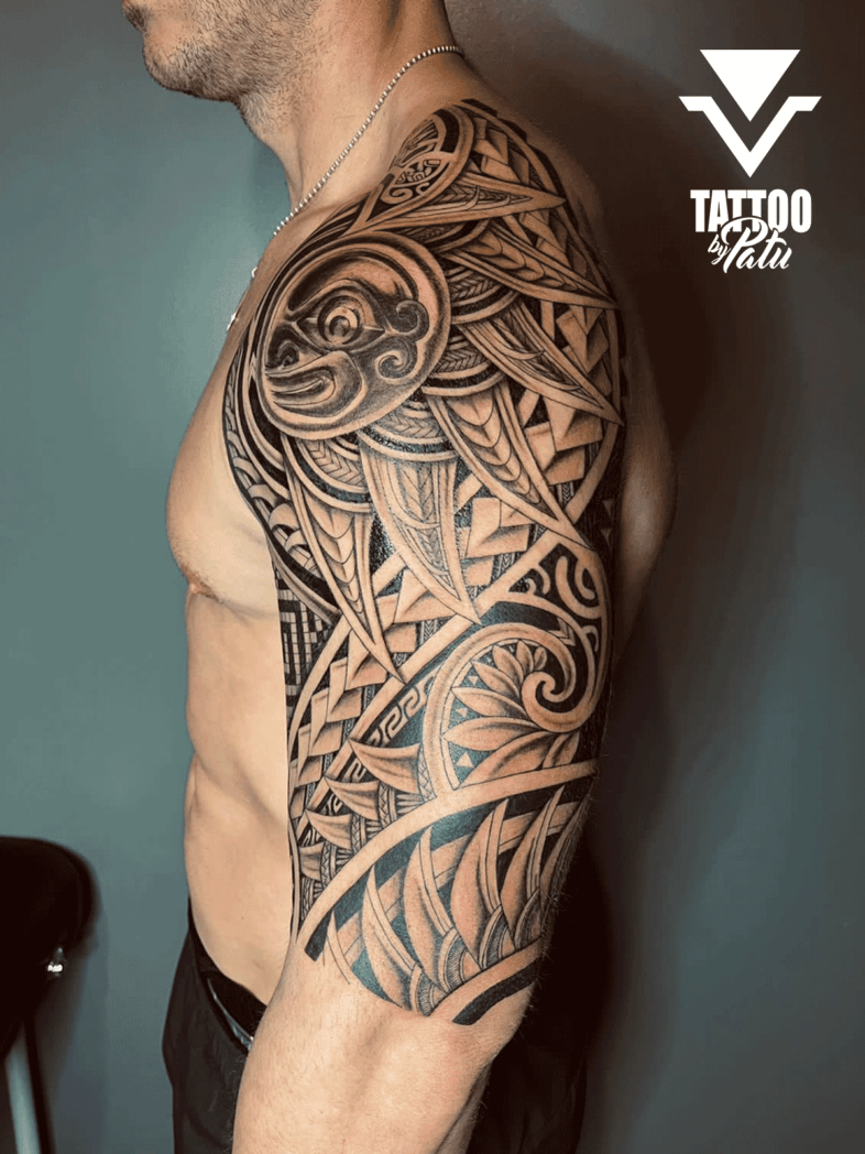 Polynesien Moderne - Tattoo by Patu